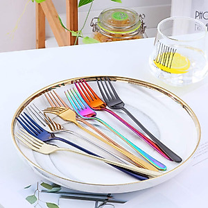 Do Buy 18/10 Stainless Steel Dinner Froks, 8.5 inch, Set of 9