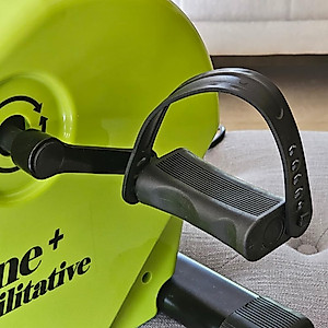 Fitness Rehab Equipment for Seniors: Motorized Electric Exercise Pedal Bike, Under-Desk , Hand, Arm, Knee, and Leg Exerciser