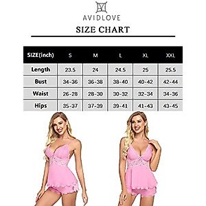Avidlove Women's Pajama Set Sleeveless Sleepwear Pjs Sets Ladies 2-Piece Nightwear Pink L