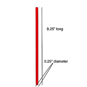 Assorted Colors Plastic Straws (Straight 200 pack)