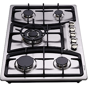 30 Inch Gas Cooktop LPG/NG Convertible Gas Burner Stainless Steel Gas Hob Built-In Gas Cooktop DM527-SA03Z Gas Stovetop