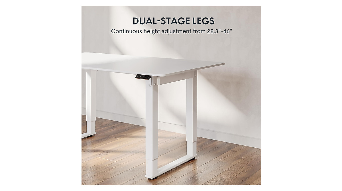 FLEXISPOT Dual Motors Standing Desk - Adjustable & Durable