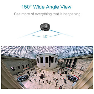 MDGLSYEE 2023MDGLSYEE Wireless Security Camera Mini Outdoor/Indoor with Audio,Hidden Camera,Home Surveillance Camera, 1080P IP HD Build-in Battery 350mah，Infrared Night Vision Dome Camera(Pack-3)