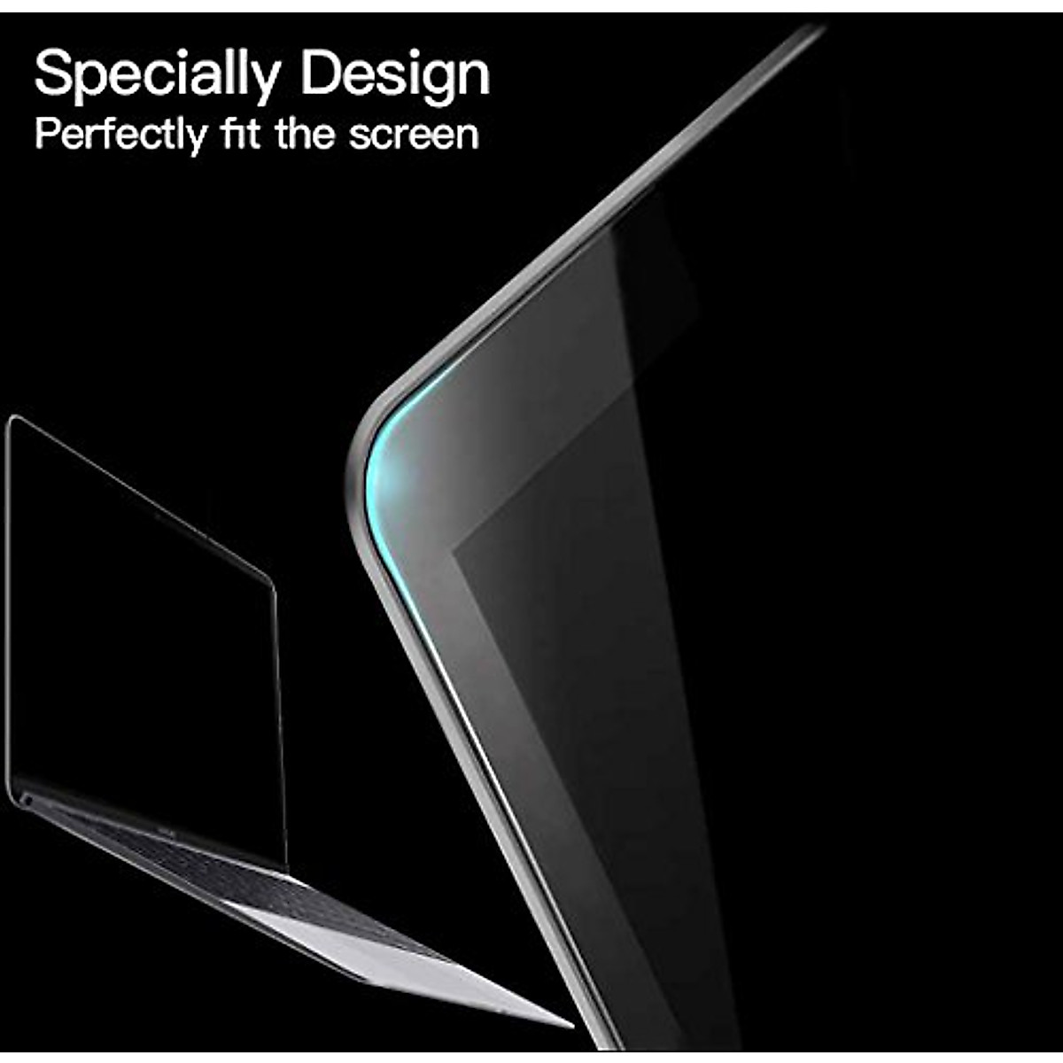 [2 Pack] Anti Glare Laptop Screen Protector Compatible with 2016-2022 MacBook Pro 13" Model A1706 A1708 A1989 A2159 A2289 A2251 A2338(M1) M2 Chip, Anti Scratch & Fingerprint-proof Screen Protector