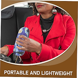 Milisten 2pcs Hard Shell Eyeglasses Case Leather Glasses Case Sunflower Night Painting Sunglasses Holder Eyewear Reading Glasses Container