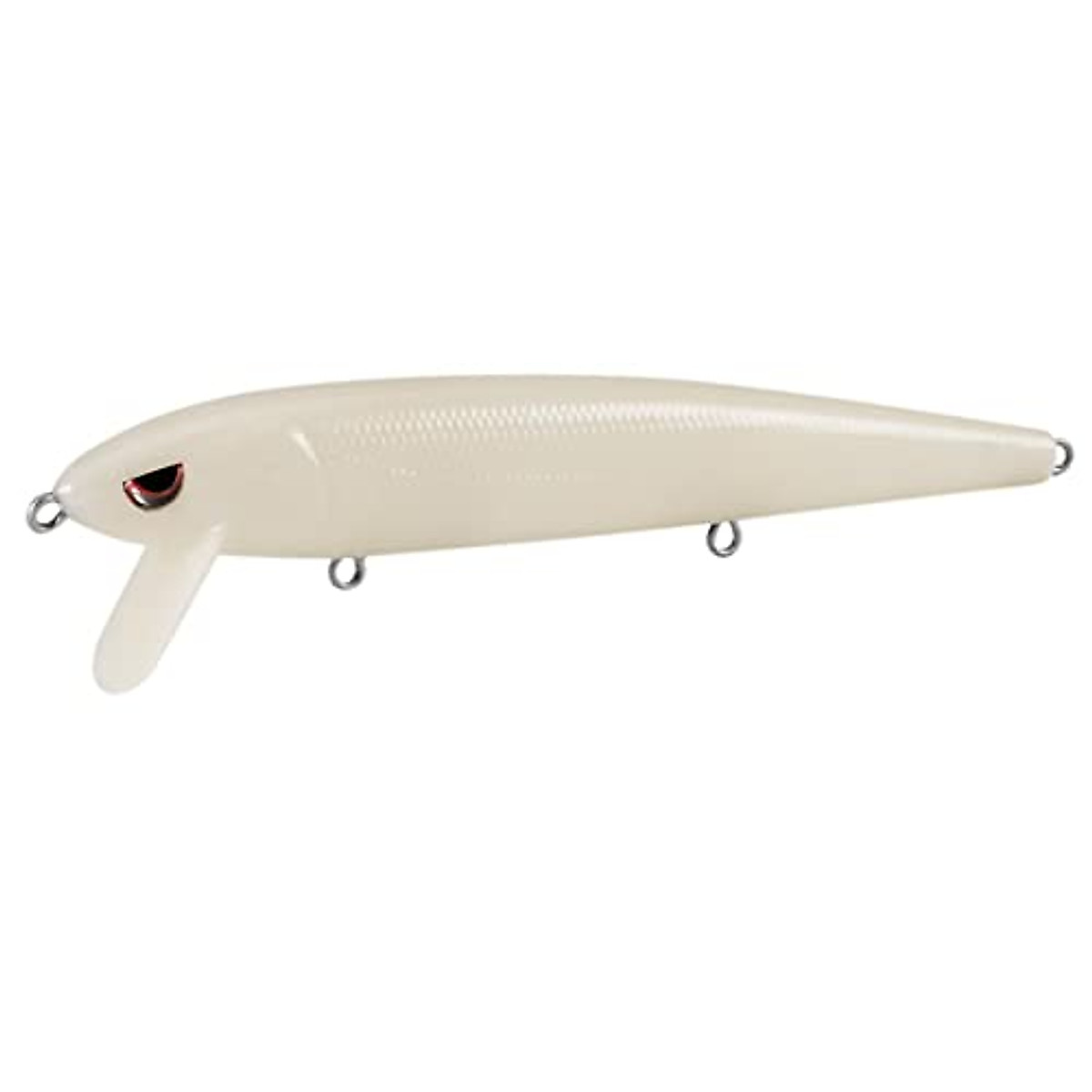 SPRO Fishing SEZMN130BON Zero Minnow 130 Bone Treble Round Bend BRZ 4