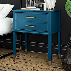 CosmoLiving by Cosmopolitan Westerleigh End Table, Moroccan Blue