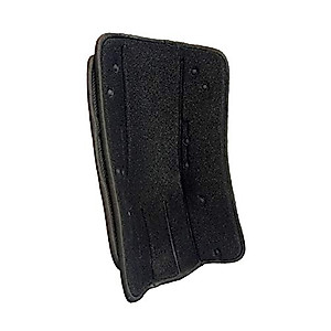 BENEFAB Therapeutic Smart HIND QuickWrap | 1 Pair/2PCS Wraps with Far-Infrared Technology & Magnetic Therapy | Stable or Shipping Boot | Prevent Injuries | Reduce Pain & Stiffness | Black