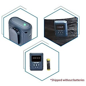 Geiger Counter Radioactivity Geiger Counter Nuclear Radiation Detector Dose Alarm Device Dosimeter Monitor Portable Digital Meter High Sensitivity