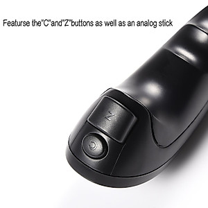 2 Pack miadore Wii Nunchuck Controller, Nunchuk Controller Replacement Compatible for Wii Wii U Console