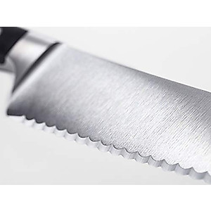 Wüsthof Classic IKON 10" Super Slicer Knife, Black