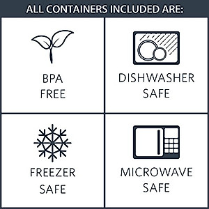 Fit & Fresh Original Jaxx FitPak Insulated Cooler Lunch Box, Meal Prep Bag with Portion Control Containers, Ice Pack, 28 oz Shaker, Standard, Pink