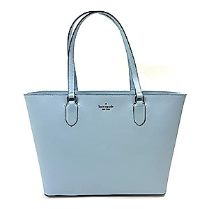 Kate Spade New York Laurel Way Medium Dally Saffiano Leather Tote (Ocean Fog)