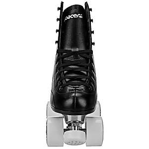 Pacer Stratos Traditional Quad Roller Skates, Black sz 11