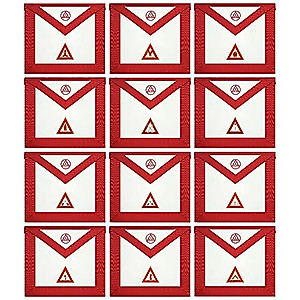 Royal Arch RAM Officer Aprons (Leather,King)