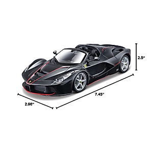 Maisto 1:24 Assembly Line LaFerrari Aperta - Black