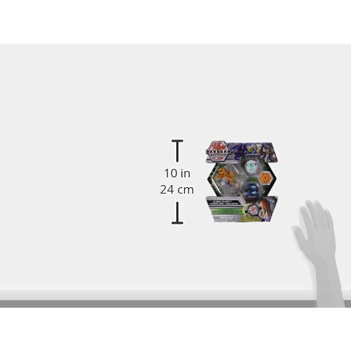 Bakugan Starter Pack 3-Pack, Fused Trox x Nobilious Ultra, Armored Alliance Collectible Action Figures