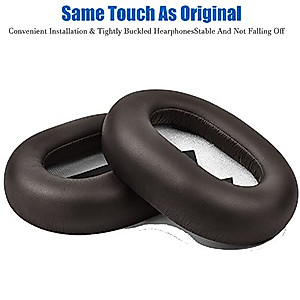 JULONGCR Backbeat Pro 2 Earpads Replacement Voyager 8200 UC Ear Pads Cushions Parts Cover Cups Muffs Compatible with Plantronics Voyager 8200 UC/Backbeat Pro 2 Headphones. (Black)