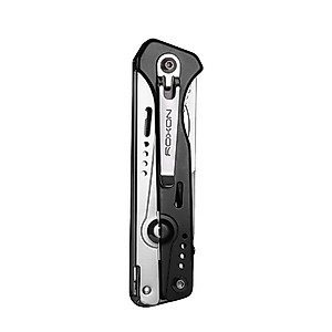 Roxon S501U Folding Pocket Scissors and replaceable Knife blade with belt clip, 2 in 1 Multi-tool for Outdoors, Camping, Hiking, Survival, Rescue, Hunting, Durable & Lightweight EDC