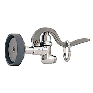 T&S Brass B-0107 Spray Valve for use in commercial kitchens. Pre-rinse sprayer meets new Department of Energy requirements with 1.15 GPM flow rate