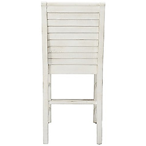 Progressive Furniture Willow Counter Chairs Set of 2, 19" W x 23" D x 42" H, White