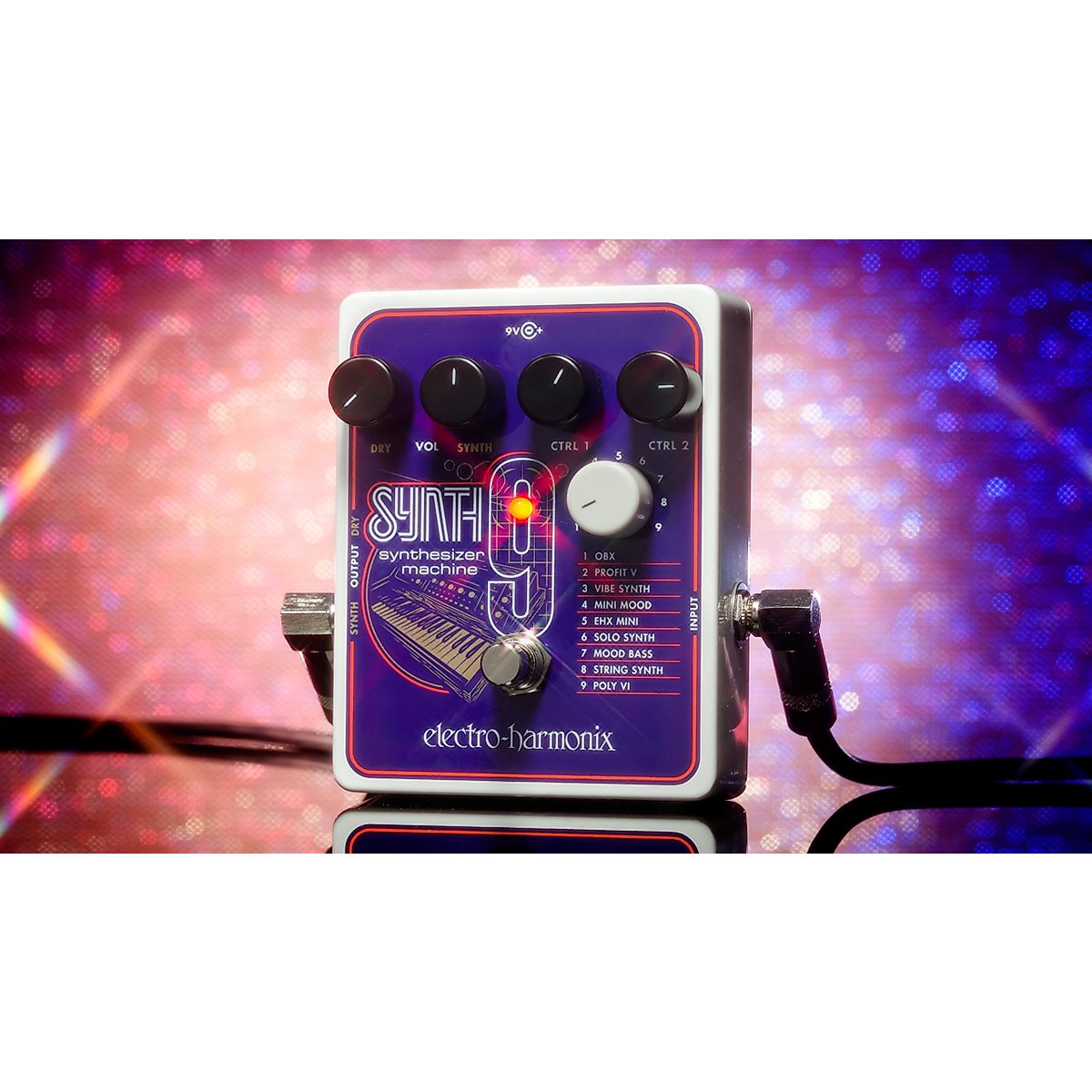 Electro-Harmonix SYNTH9 Synthesizer Machine Pedal