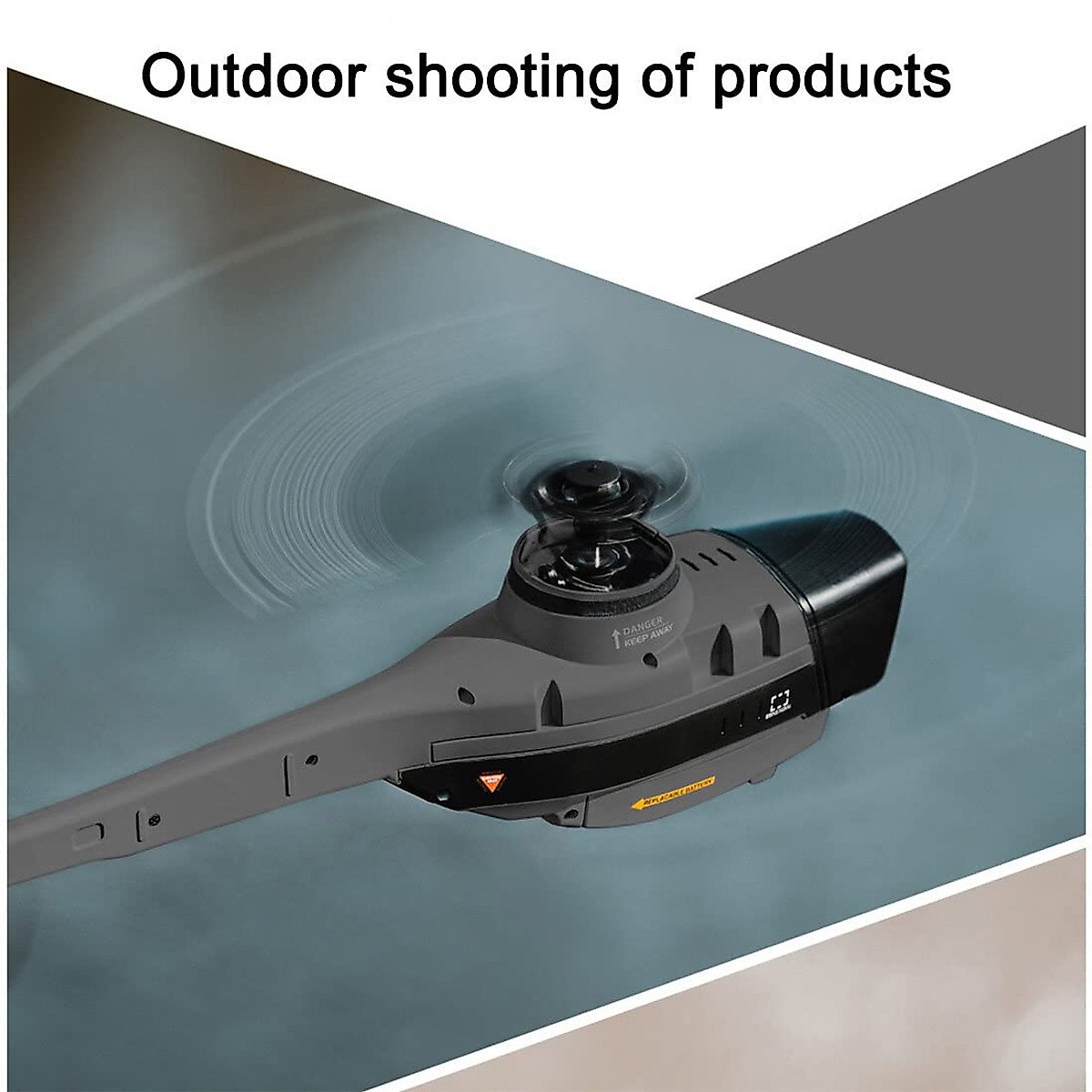 CHUO C128 Drone Model, Remote Control Helicopter for Adults, RC Helicopter Toys 2.4G 4CH Aileronless RC Airplanes Military Aircraft Helicopter Model - RTF Version