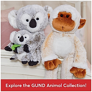 GUND Zozo The Koala Bear with Joey Plush, Stuffed Animal for Ages 1 and Up, Gray/White, 10”