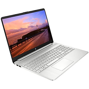 HP 15 Laptop, 15.6" FHD Screen, Intel Core i7-1255U Processor, 16GB RAM, 1TB PCIe SSD, HDMI, Backlit Keyboard, SD Card Reader, Wi-Fi 6, Windows 11 Home, Silver