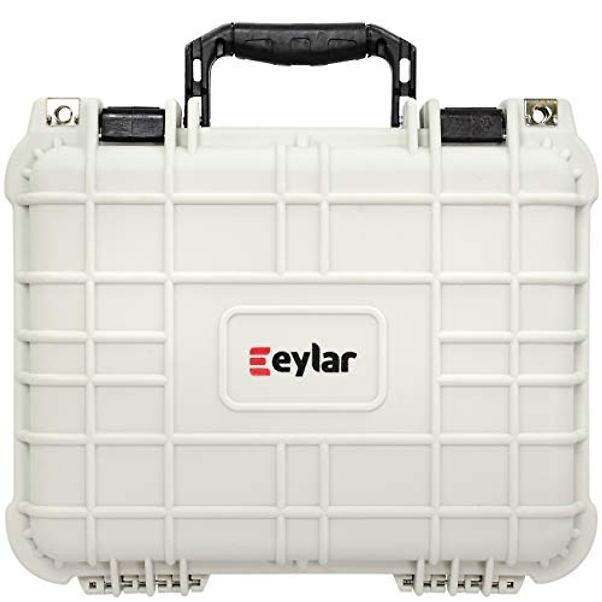 Eylar Protective Hard Camera Case Water & Shock Proof w/Foam TSA Approved 13.37 Inch 11.62 Inch 6 Inch Polar White