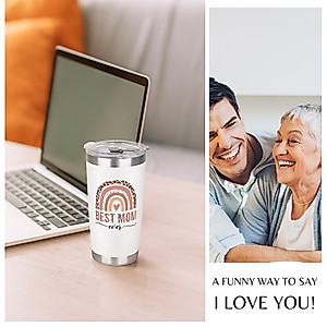 Gifts for Mom from Daughter Son - Mom Birthday Gifts, Birthday Gifts for Mom - Christmas Gifts, Christmas Gifts for Mom Wife - Mom Gifts, Mother Gifts, New Mom Gifts for Women - 20 Oz Tumbler