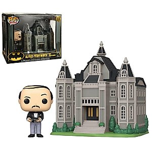 Funko Pop! Town: Batman 80th - Wayne Manor with Alfred Pennyworth Vinyl Figure, Multicolor (45524), 3.75 inches