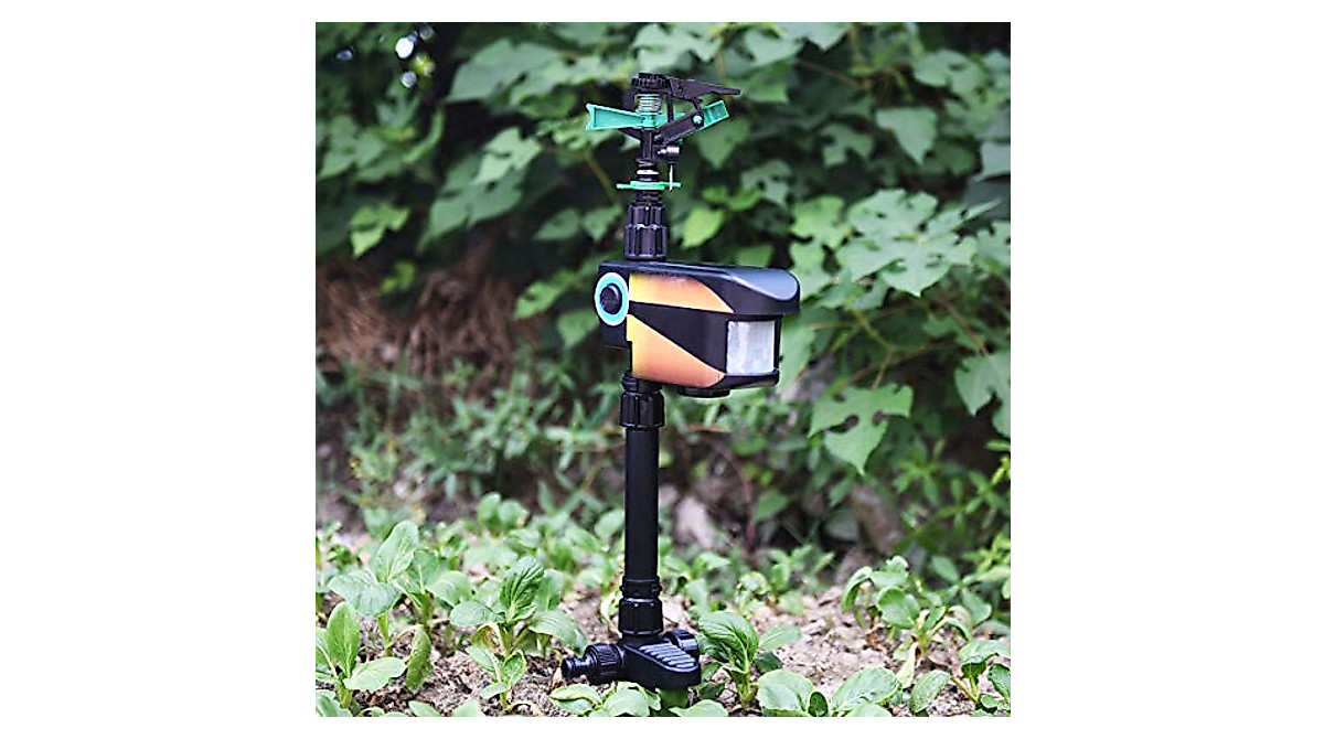 COSTWAY Scarecrow: Motion-Activated Animal & Pest Repellent