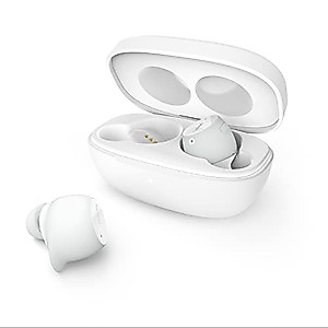 Belkin SOUNDFORM Immerse Noise Cancelling Earbuds, True Wireless Earbuds with Hybrid ANC, Wireless Charging, IPX5 Sweat and Water Resistant, Apple Find My for iPhone, Galaxy, Pixel and More - White