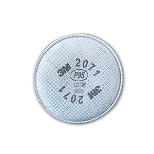 3M 50051138543568 Particulate Filter 2071, P95 (Pack of 2),White/Blue