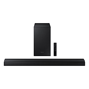 SAMSUNG 2.1ch A50M A Series Soundbar - Dolby Digital 2ch/ DTS 2ch (HW-A50M, 2021 Model)