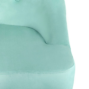 Qaba Kids Sofa Set, Toddler Chair, Sofa & Ottoman for Bedroom, Playroom, Children's Couch for 3-5 Years, Blue