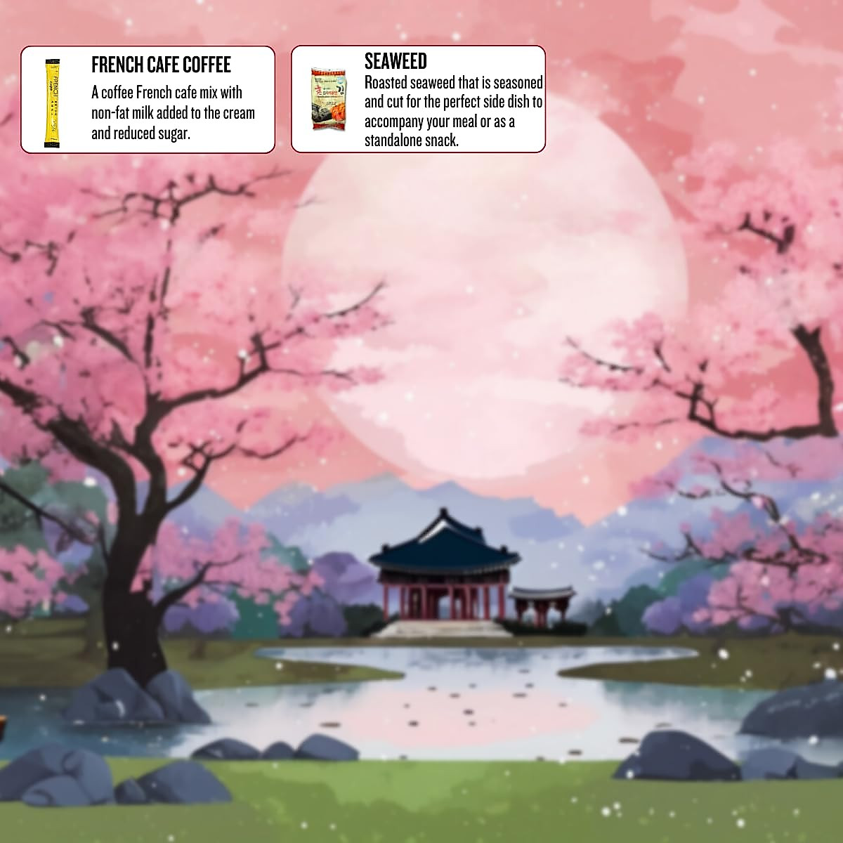 Korean Snack Box Variety Pack - 46 Count Snacks Individual Wrapped Gift Care Package Bundle Sampler Tiktok Asian Challenge Assortment Mix Candy Chips Cookies Ramen Gummy Treats for Kids Children