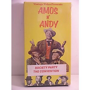 Amos n' Andy TV Show---"Society Party & The Convention"----VHS Video