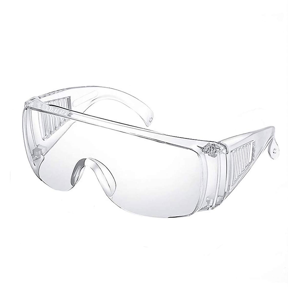 NAMSAN Clear Safety Goggles Lab Protective Eyewear over Prescription Glasses Job Protective Goggles Anti Droplet Debris Eye Protection