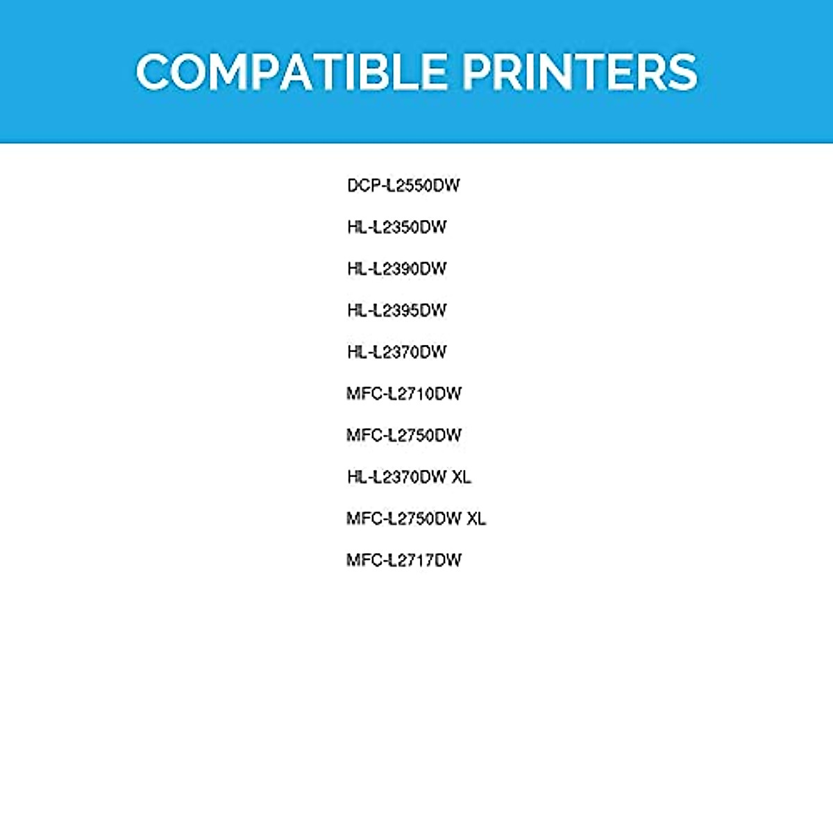 LD Products Compatible Toner Cartridge Replacement for Brother TN760 TN-760 TN 760 TN730 TN-730 (Black, 5-Pack) for DCP-L2550DW HL-L2325DW HL-L2370DW HL-L2390DW HL-L2395DW MFC-L2717DW MFC-L2730DW