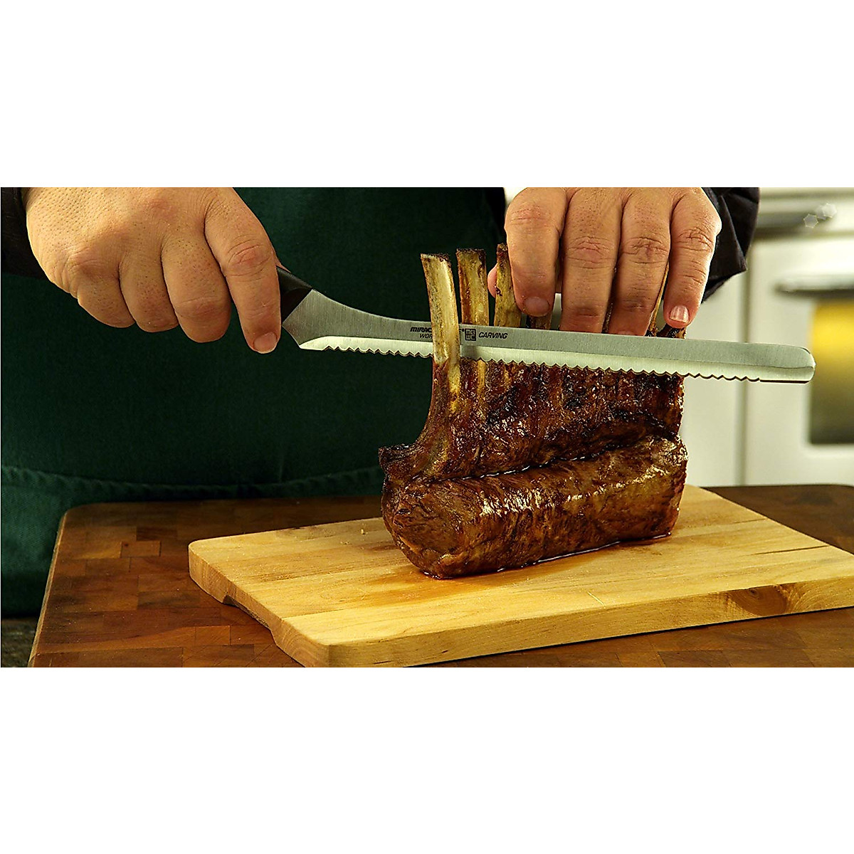 Miracle Blade IV World Class Professional 18 Piece Set and Cutting Board Bundle