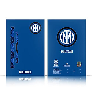 Head Case Designs Officially Licensed Inter Milan Home 2023/24 Crest Kit Leather Book Wallet Case Cover Compatible with Apple iPad Air 2 (2014)