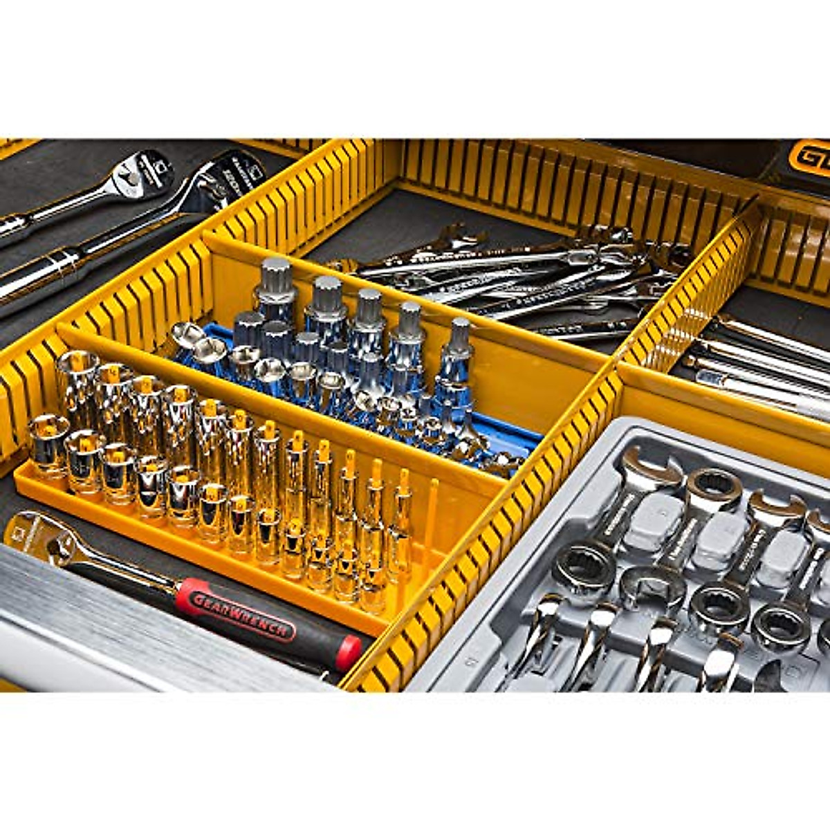 GEARWRENCH 42" 11 Drawer Mobile Work Station, Black & Orange - 83169