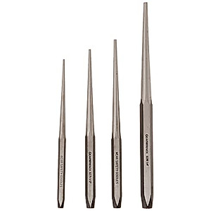 GEARWRENCH 4 Piece Long Taper Punch Set, 82307