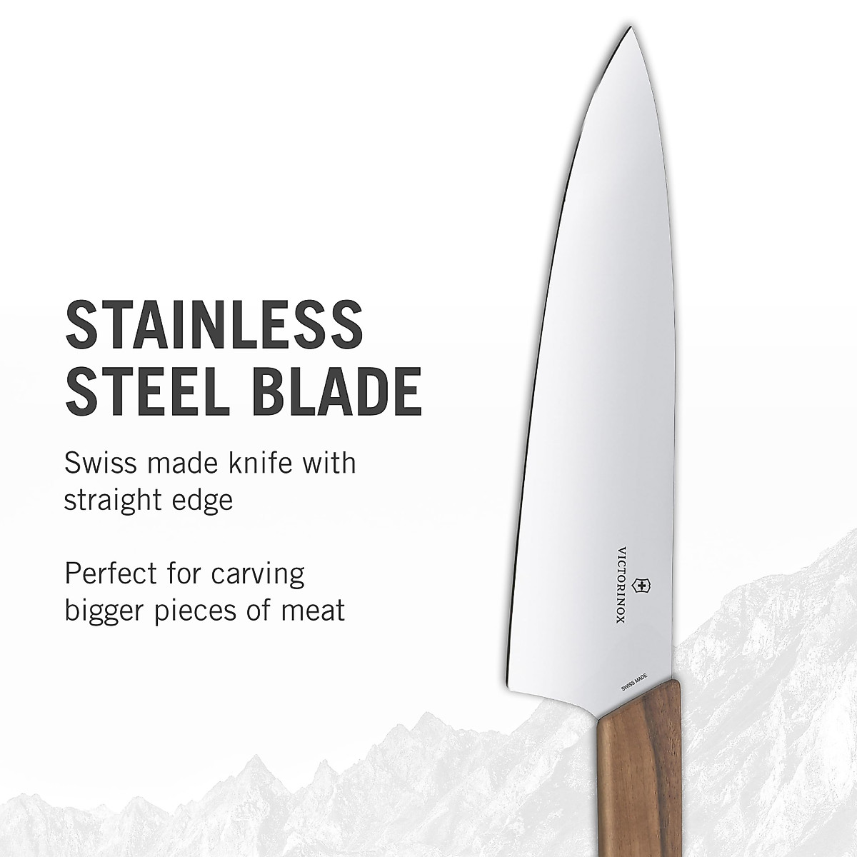 Victorinox Swiss Modern 8" Carving Knife, 6.9010.20G