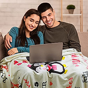 Eslygoily to My Girlfriend Gifts for Girlfriend Best Gift Ideas for Girlfriend Birthday Gifts for Girlfriend for Girlfriend Romantic Decoration Gift for Girlfriend Throw Blankets 50x60 inch