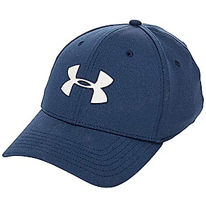 Under Armour Men's Armour Twist Stretch Cap , Academy Blue (408)/White , Small/Medium