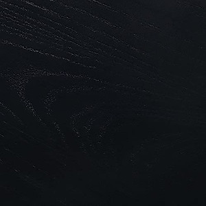 Summit Highboy TV Stand with Storage Cabinets and Shelves , Black