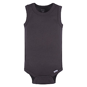 Gerber Baby Boys Multi-Pack Sleeveless Onesies Bodysuit Green Stars 18 Months